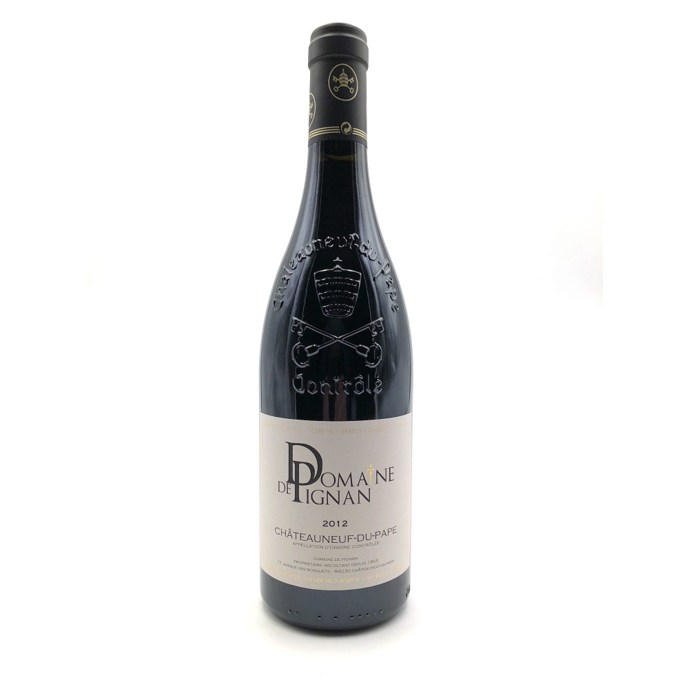 Domaine de Pignan, Chateauneuf-du-Pape rouge 2012, Vallée du Rhône