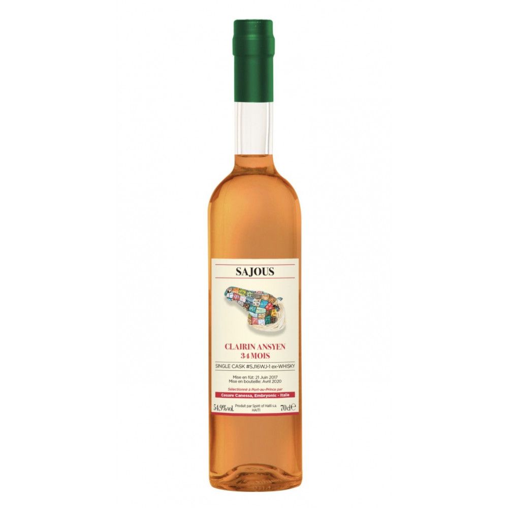 Rum Clairin Ansyen Sajous 34 month Cesare Canessa 54,90° Haiti